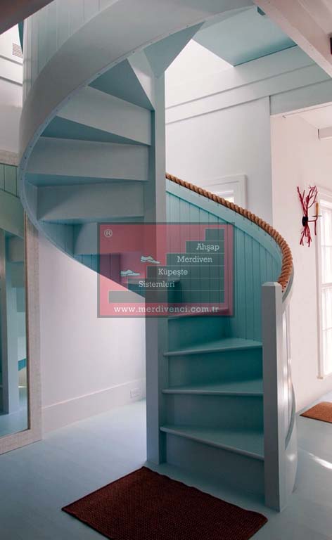 Helezon Merdiven-Döner Merdivenler - Ahşap Merdivenci ve Küpeşteci